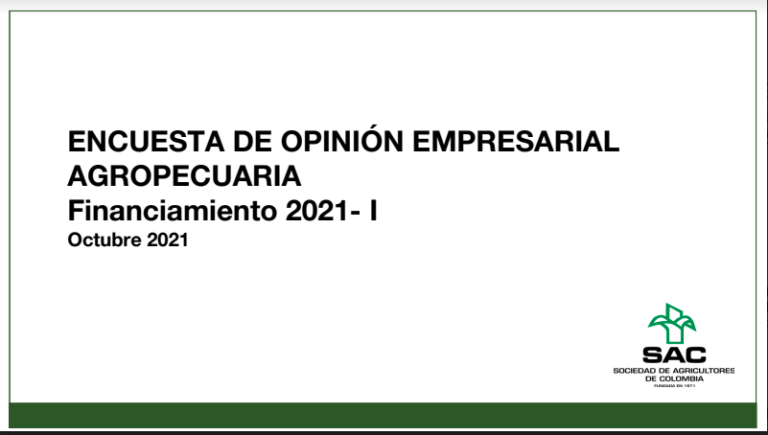 Presentación EOEA Financiamiento – Medición 2021- 1 - SAC - Sociedad de ...